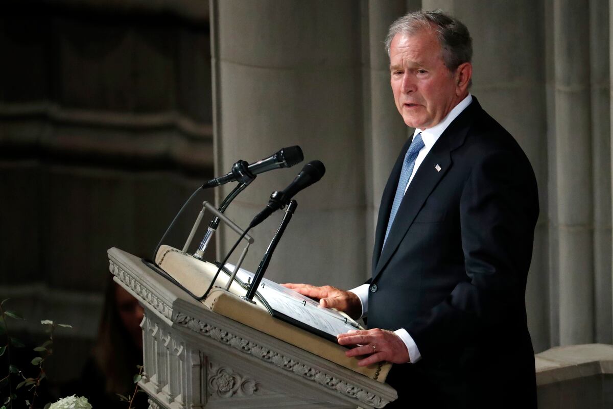President George W. Bush Reveals He Made Hole-in-1 at Dallas Golf ...