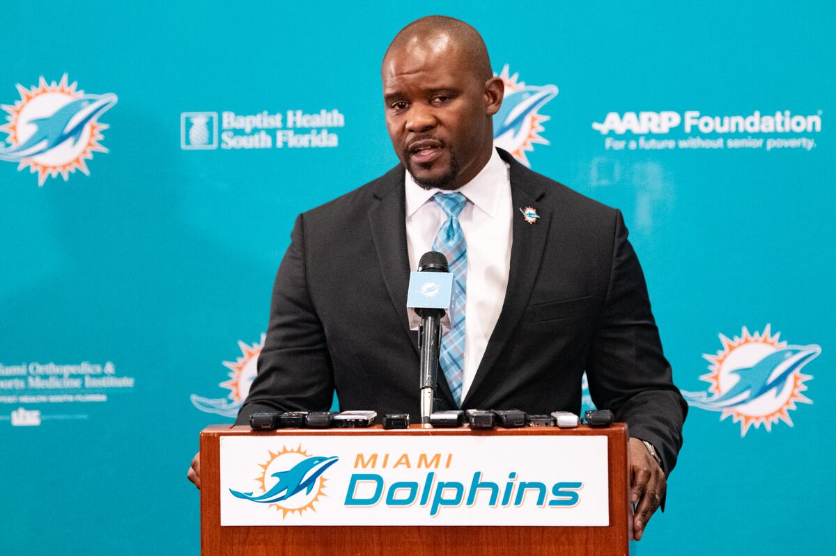 Brian Flores Says 'Every Team's Rebuilding' When Asked If Dolphins Are ...