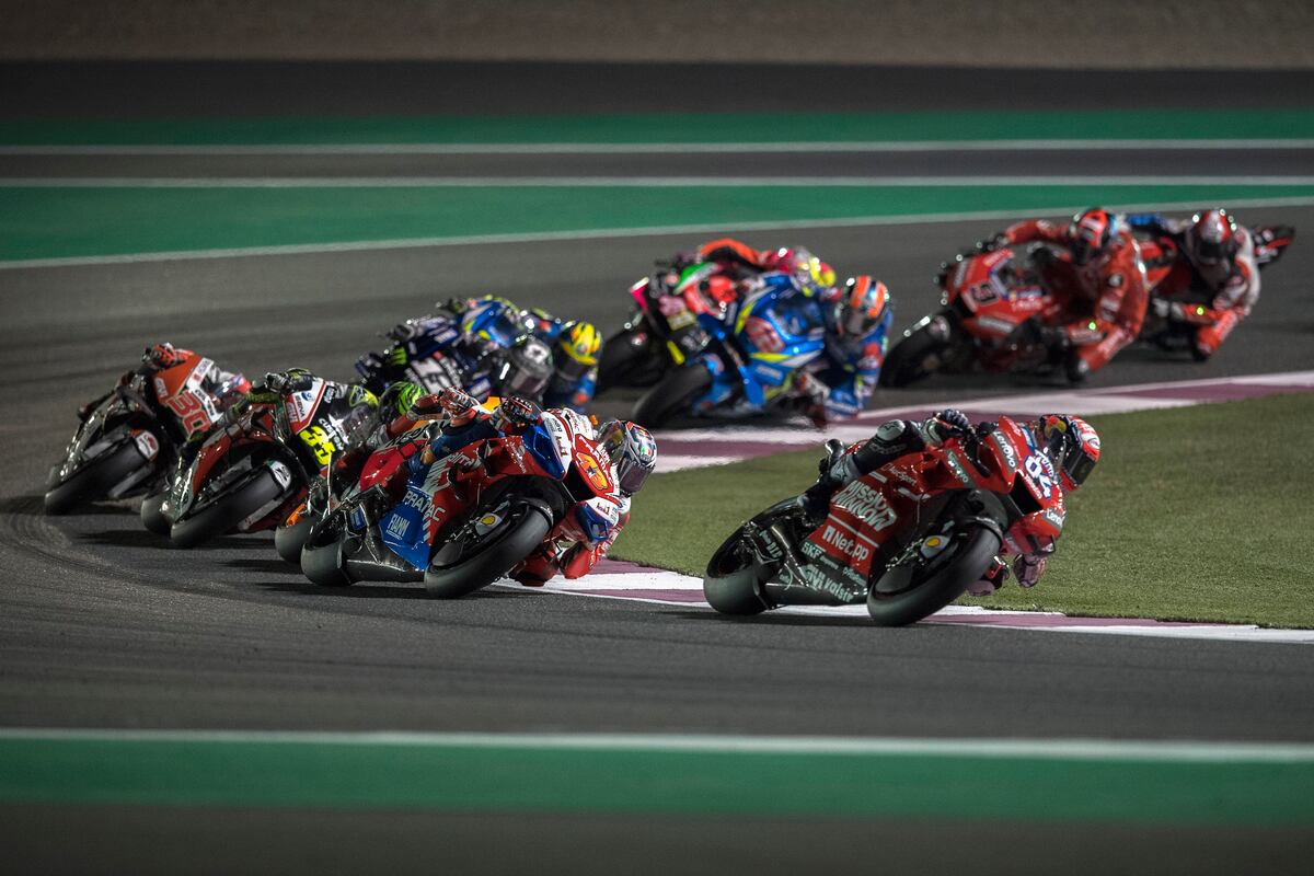 Motorcycle Racers Marion Calvo, Jorge Martinez Suspended After Fight on ...