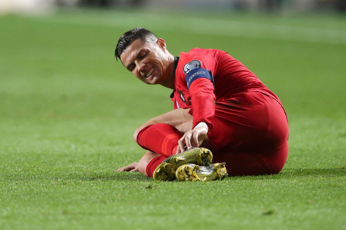 Portugal's Cristiano Ronaldo Not Worried After Suffering Hamstring ...