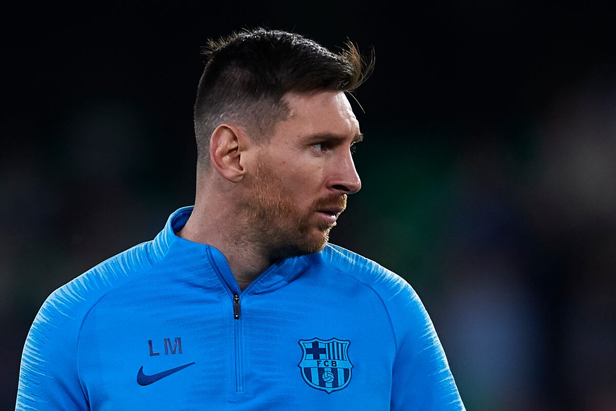 Lionel Messi Returns to Barcelona Training After Suffering Groin Injury ...