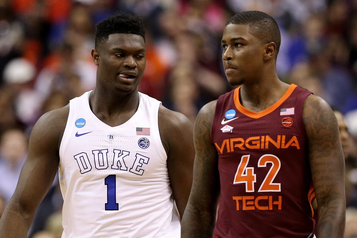 Zion Williamson, No. 1 Duke Beat No. 4 Virginia Tech Without Injured ...