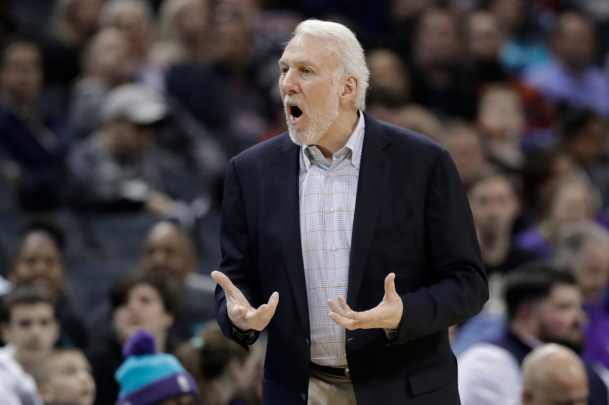 Video: Gregg Popovich Held Back During Ejection; Praises Kings After ...