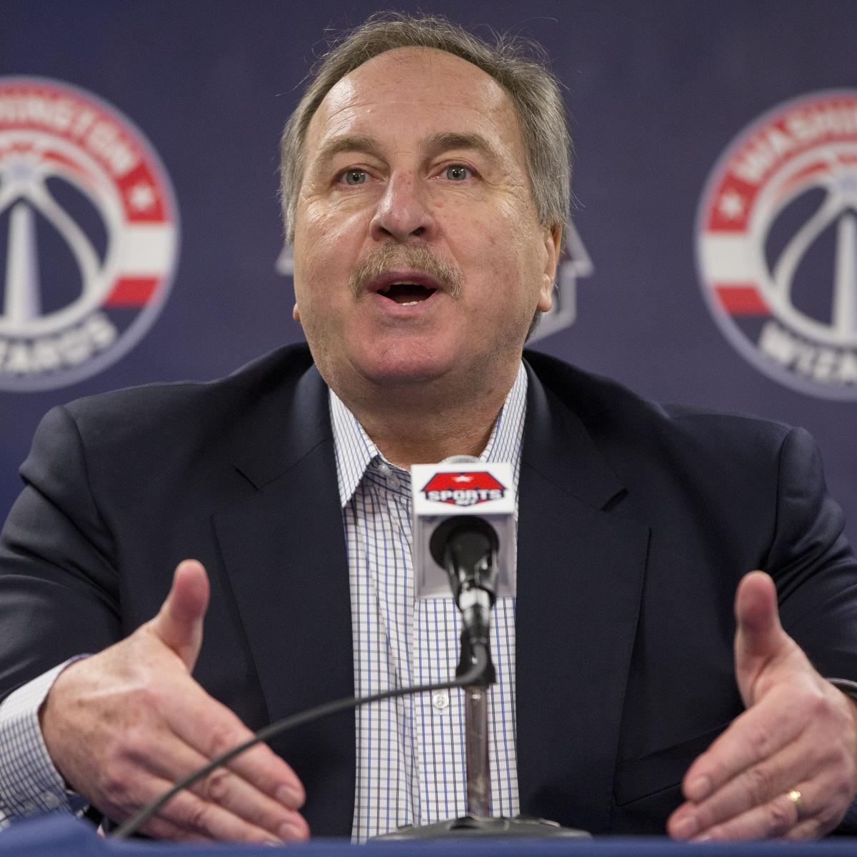 Ernie Grunfeld Fired as Wizards President; Tommy Sheppard Named Interim ... Ernie Grunfeld Fired as Wizards President; Tommy Sheppard Named Interim ...