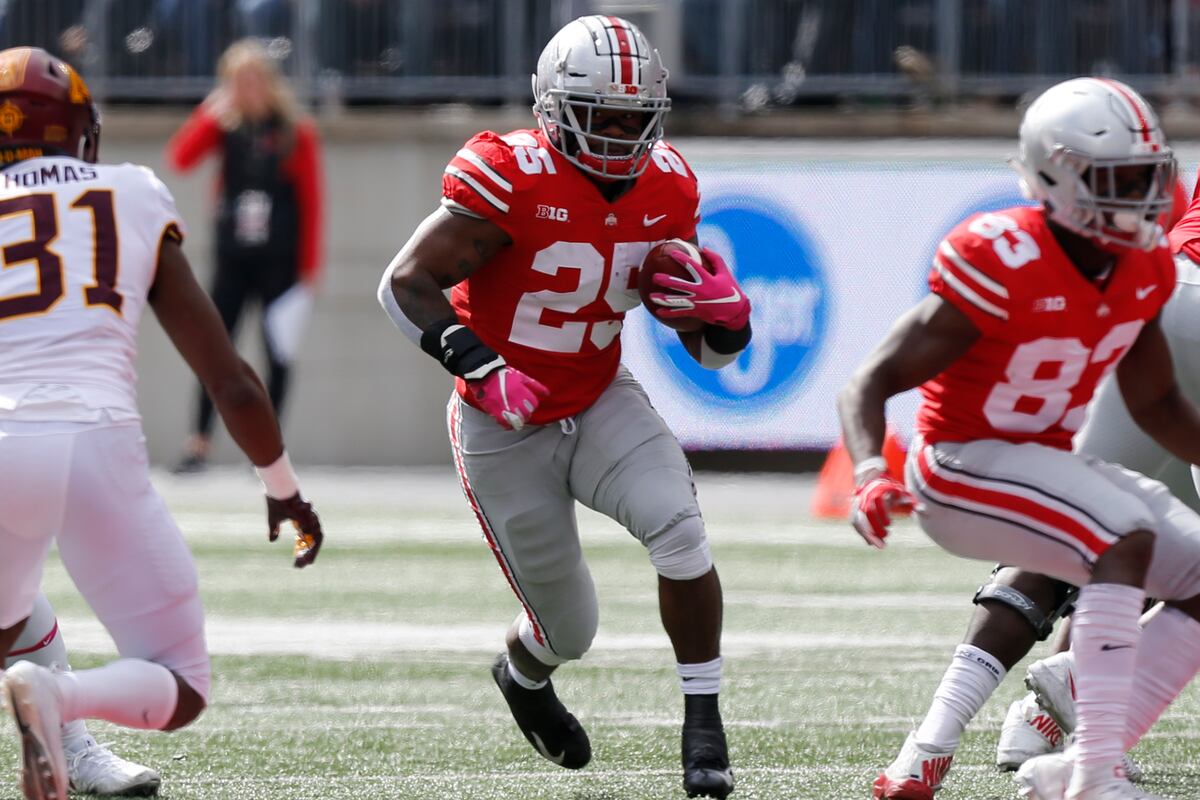 Mike Weber NFL Draft 2019: Scouting Report for Dallas Cowboys' Pick ...