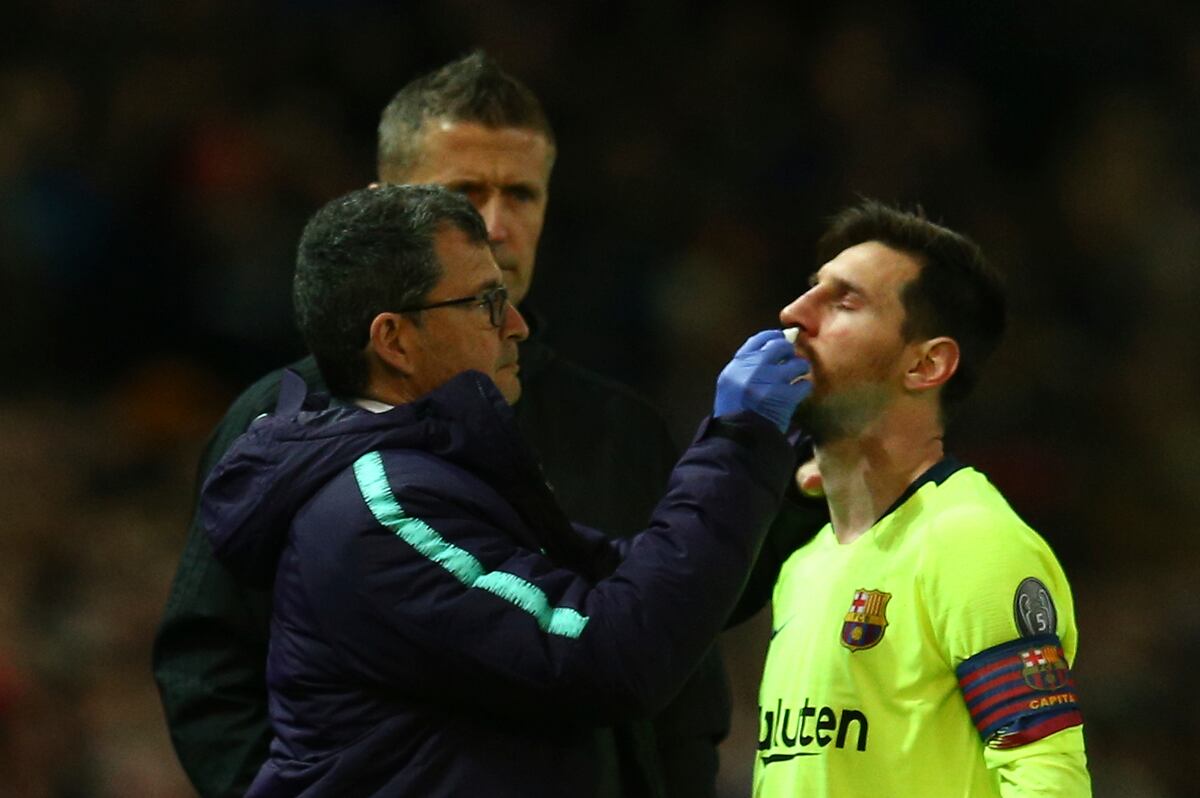 Ernesto Valverde Says Lionel Messi Is 'Fine' for Manchester United UCL ...