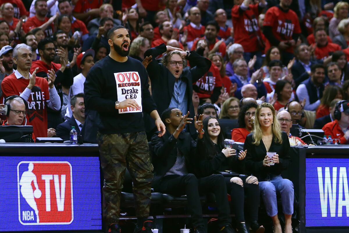 Drake Jokes 'Want Me to Talk About the Curse' After Raptors Advance ...