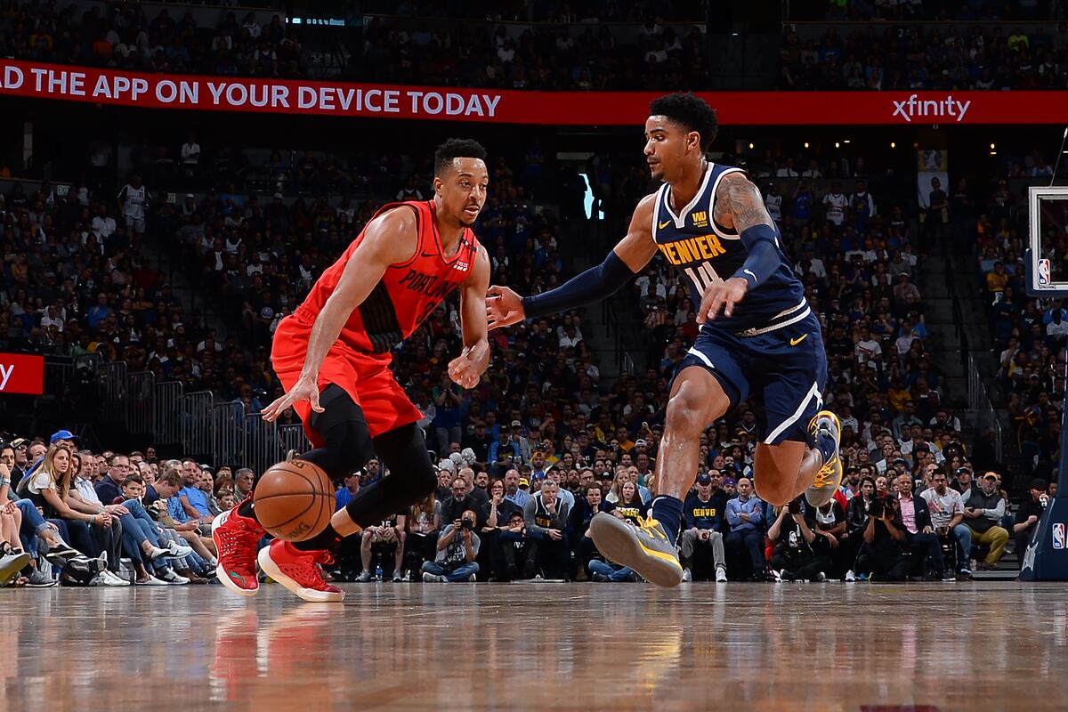 CJ McCollum: Block vs. Nuggets 'Mini Version' of LeBron's Famous ...