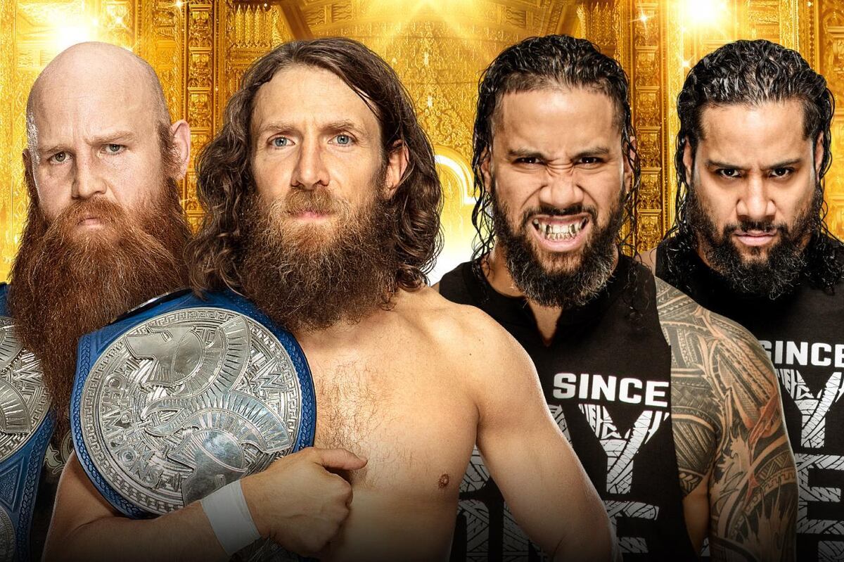 The Usos Beat Daniel Bryan and Rowan at WWE Money in the Bank 2019 Kick ...