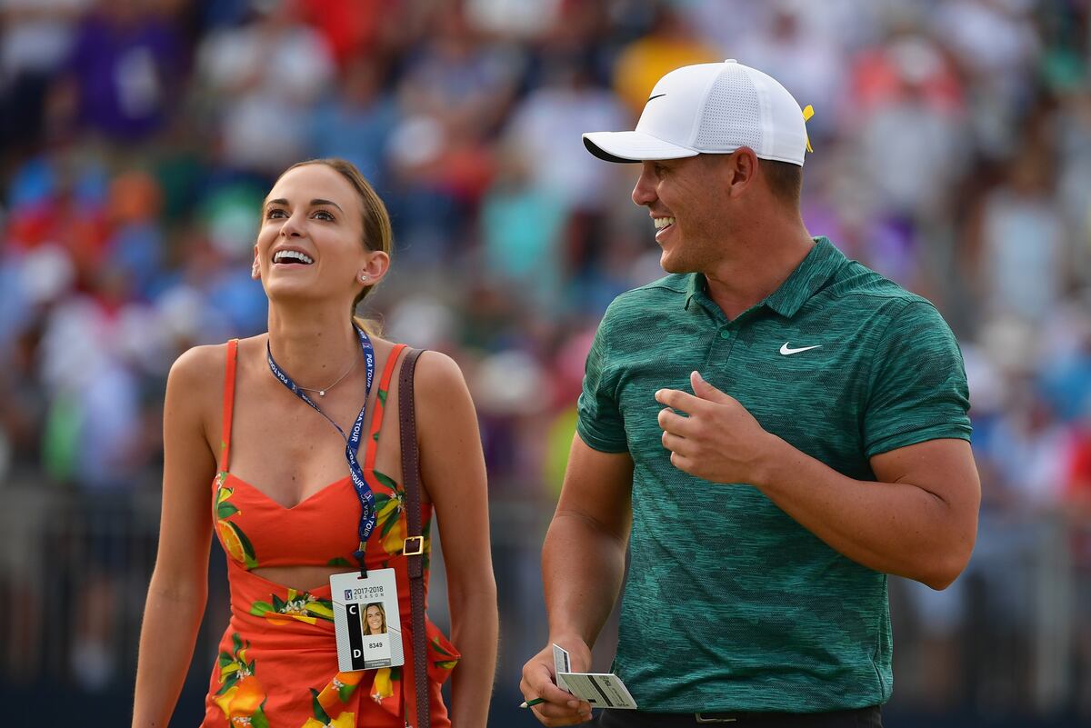 Video: Watch Brooks Koepka, Jena Sims Celebrate 2019 PGA Championship ...
