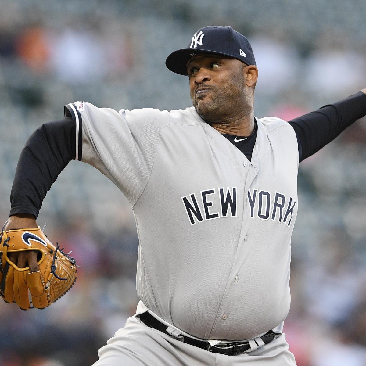Yankees News: CC Sabathia Placed on 10-Day IL with Knee Injury | News ... Yankees News: CC Sabathia Placed on 10-Day IL with Knee Injury | News ...