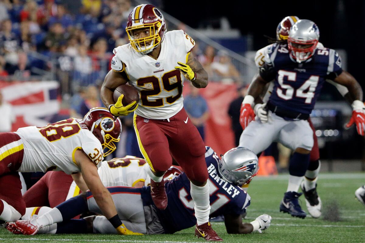 Report: Redskins' Derrius Guice Suffers Hamstring Injury; Questionable ...