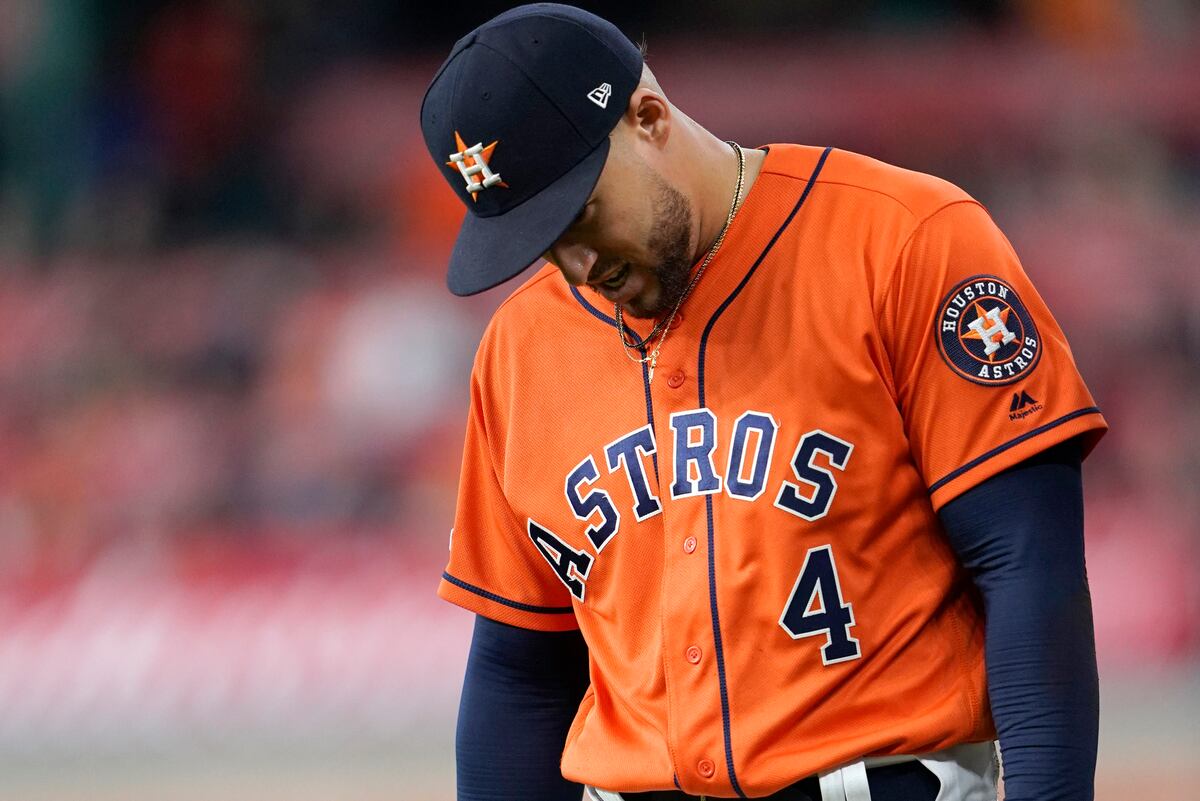 Astros Slugger George Springer Placed on 10-Day IL with Hamstring ...