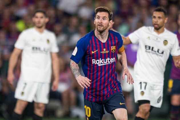 Golden Shoe 2018-19: Barcelona's Lionel Messi Wins Award for 6th Time
