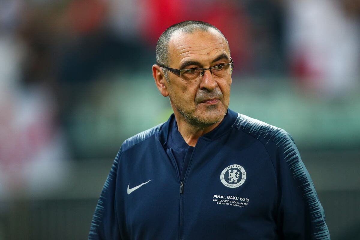 Maurizio Sarri Talks Chelsea Future After UEL Win Amid Juventus Rumours ...