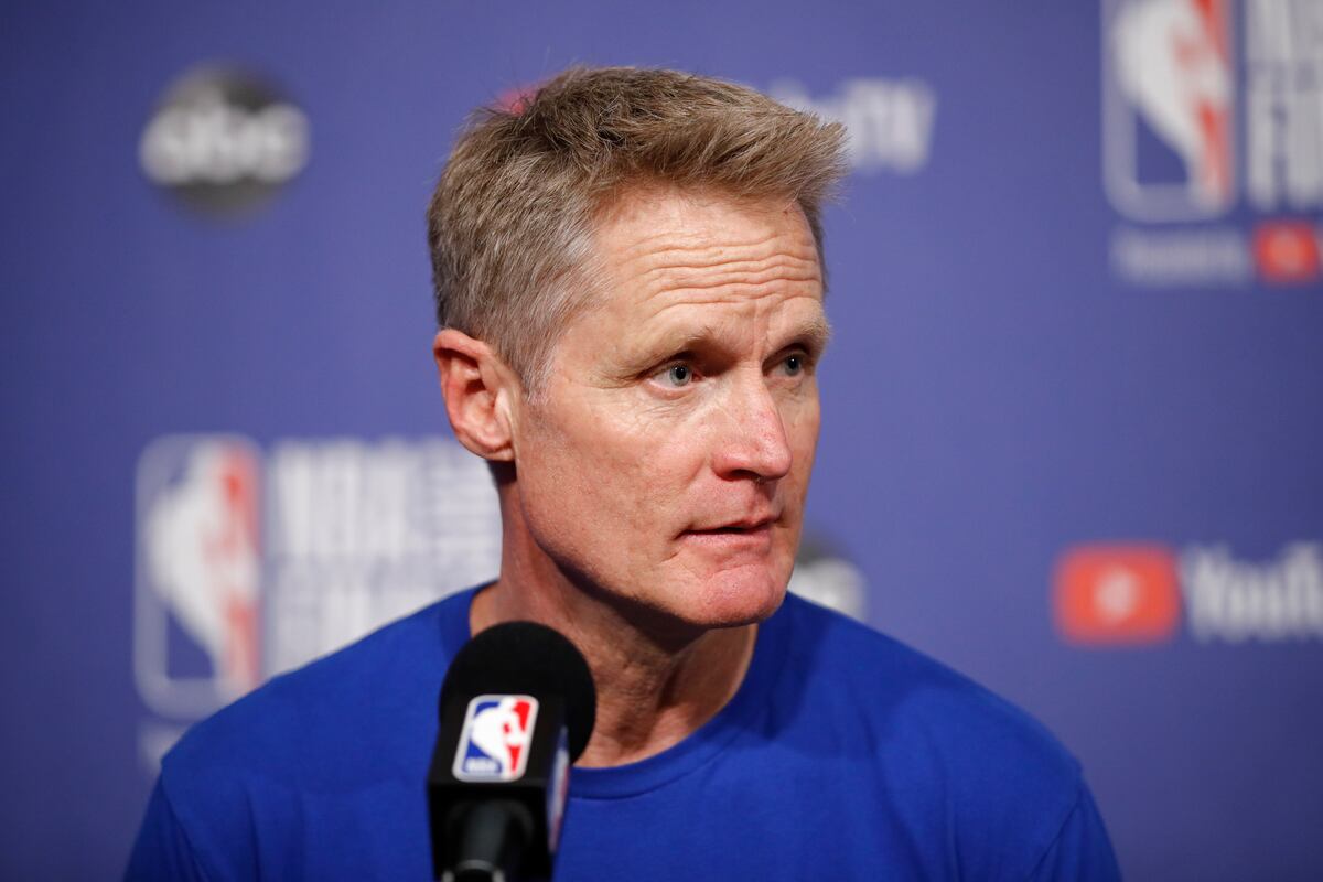 Steve Kerr Wears 'Vote for Our Lives' Shirt After Virginia Beach ...