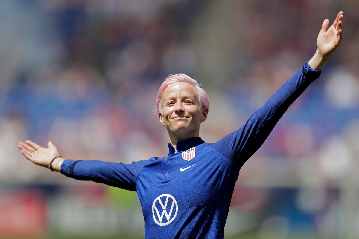 USA Star Megan Rapinoe Says France Is Favorite at 2019 Women's World ...