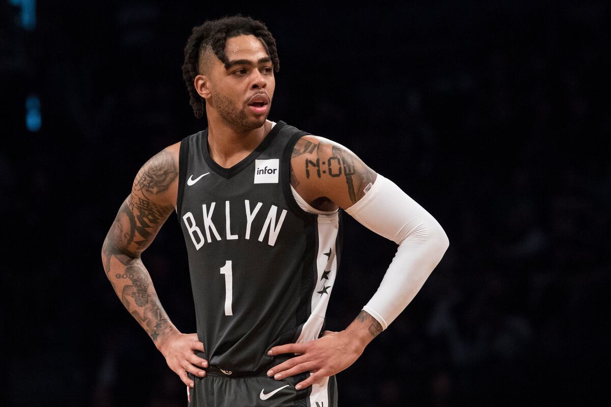 Video: D'Angelo Russell Talks Future with Warriors, Stephen Curry, Klay ...