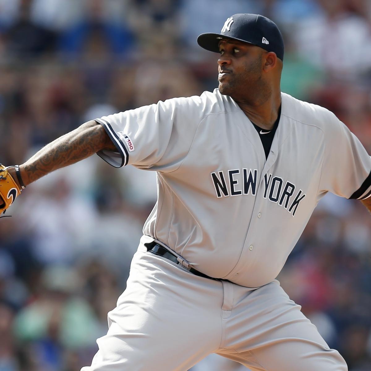 Yankees News: CC Sabathia Placed on IL with Knee Injury After Loss to ... Yankees News: CC Sabathia Placed on IL with Knee Injury After Loss to ...