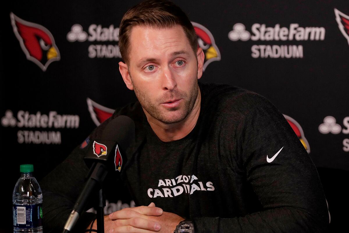 Cardinals HC Kliff Kingsbury Says He Looks Like 'The Walking Dead' in ...