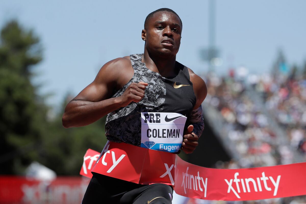 Team USA Sprinter Christian Coleman Reportedly Faces Ban for Missing ...