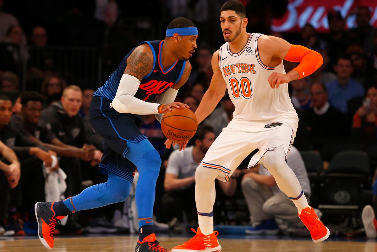 Video: Enes Kanter Says Carmelo Anthony Can Still Average '15-20 Points ... Video: Enes Kanter Says Carmelo Anthony Can Still Average '15-20 Points ...