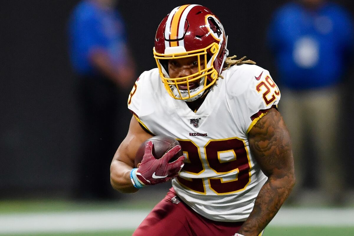 Derrius Guice, Chris Thompson Fantasy Outlook with Adrian Peterson ...