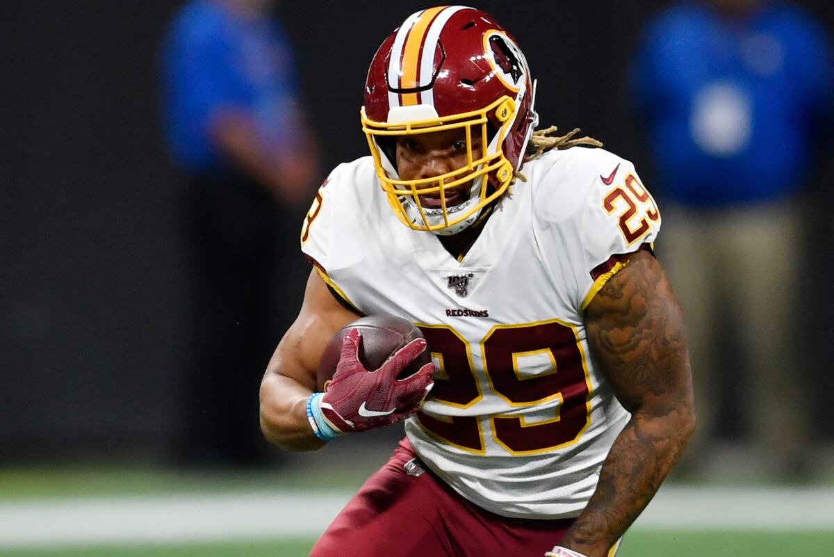 Report: Derrius Guice Out Indefinitely After Redskins RB Undergoes Knee ...