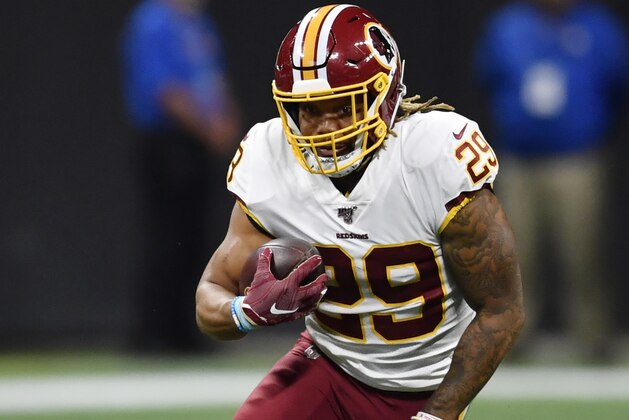 Report: Derrius Guice Out Indefinitely After Redskins RB Undergoes Knee ...