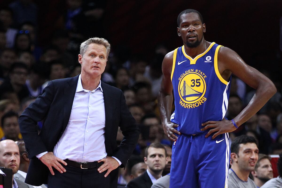 Stephen A. Smith: Kevin Durant 'Was Not Feeling Steve Kerr, at All' on ...