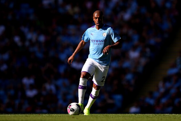 Fernandinho Says He's Still Adapting to Manchester City Centre-Back Role
