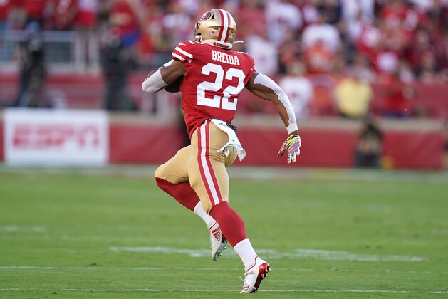 49ers' Matt Breida, Tevin Coleman, Raheem Mostert's Fantasy Outlook ...