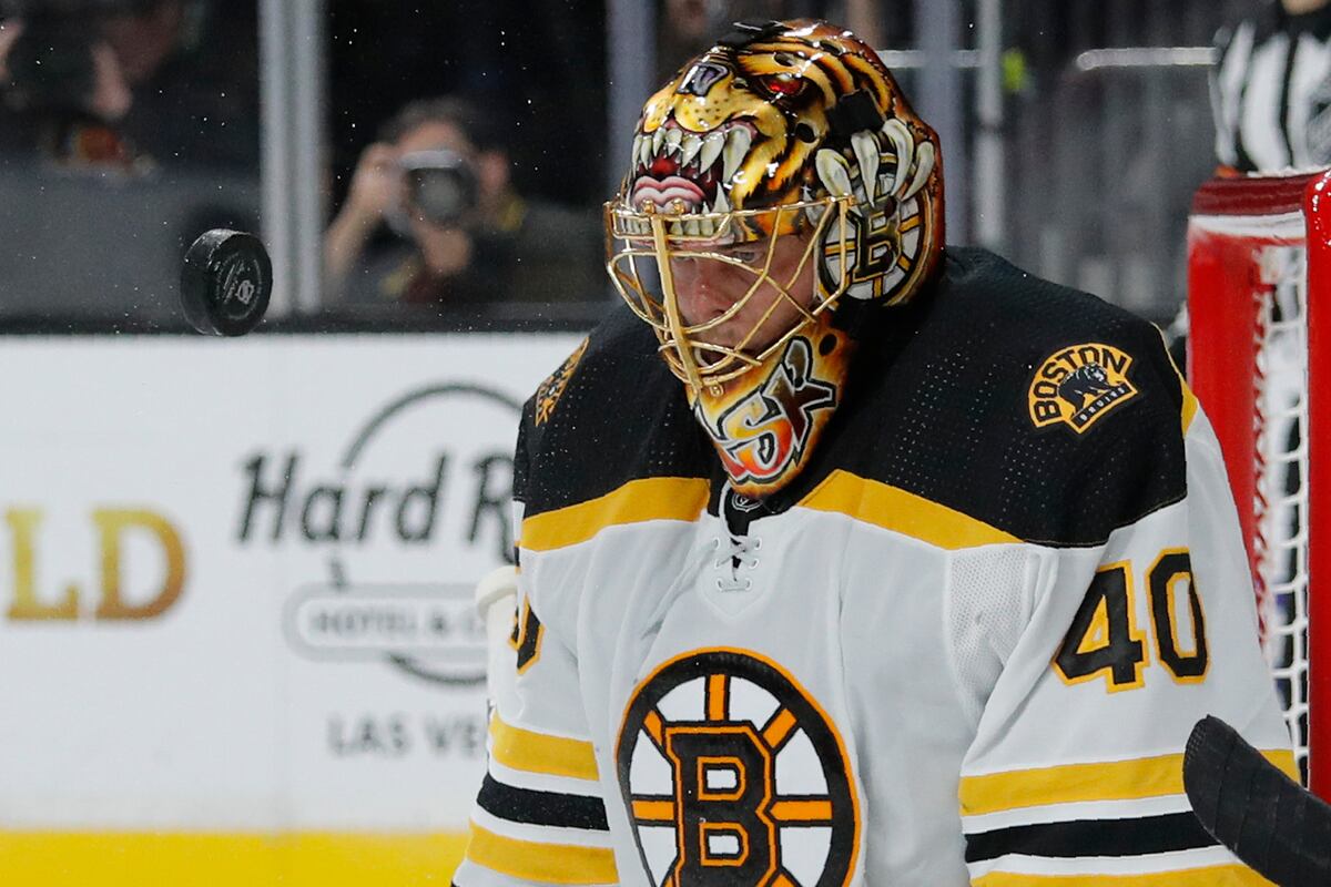 Bruins' Tuukka Rask Helped Off Ice After Apparent Leg Injury vs. Golden ...