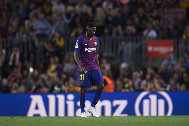 Barcelona's Ousmane Dembele Banned 2 Games for Red Card, Will Miss El ...