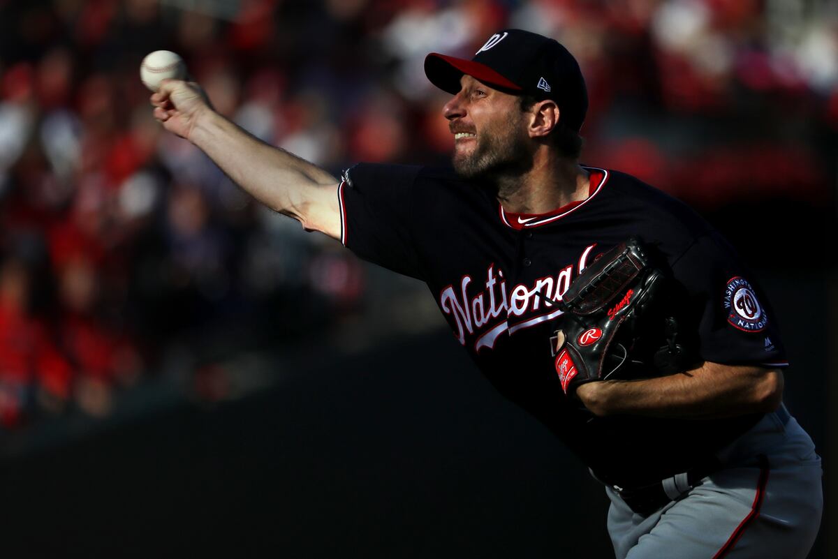 Nationals' Max Scherzer Strikes Out 11, Silences Cardinals for 2-0 NLCS ...