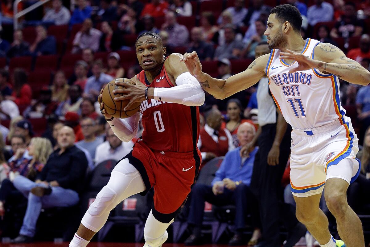 James Harden, Rockets Beat Thunder in Russell Westbrook's 1st Game vs ...