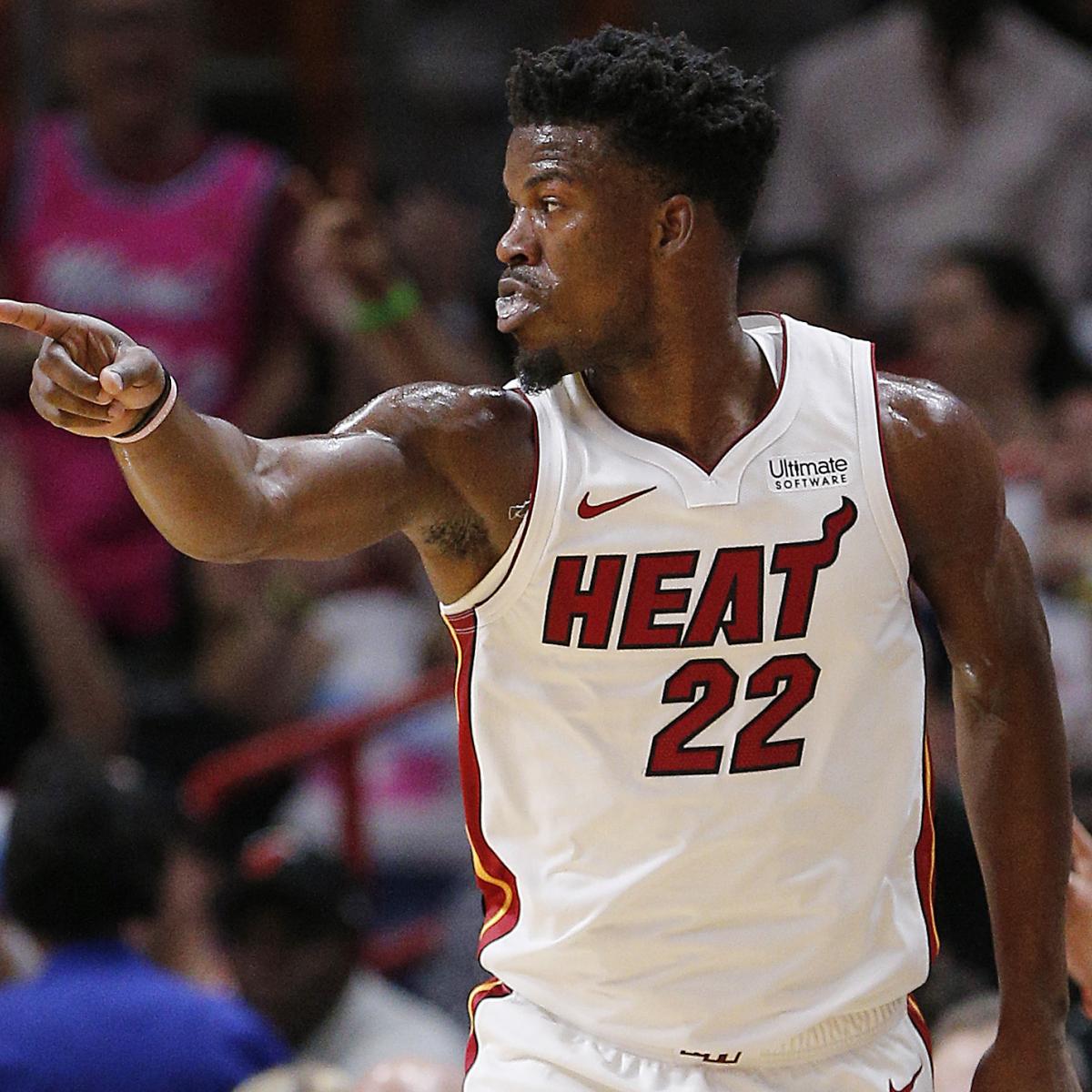 Jimmy Butler Shines in Debut, Trae Young Injured as Heat Beat Hawks ...