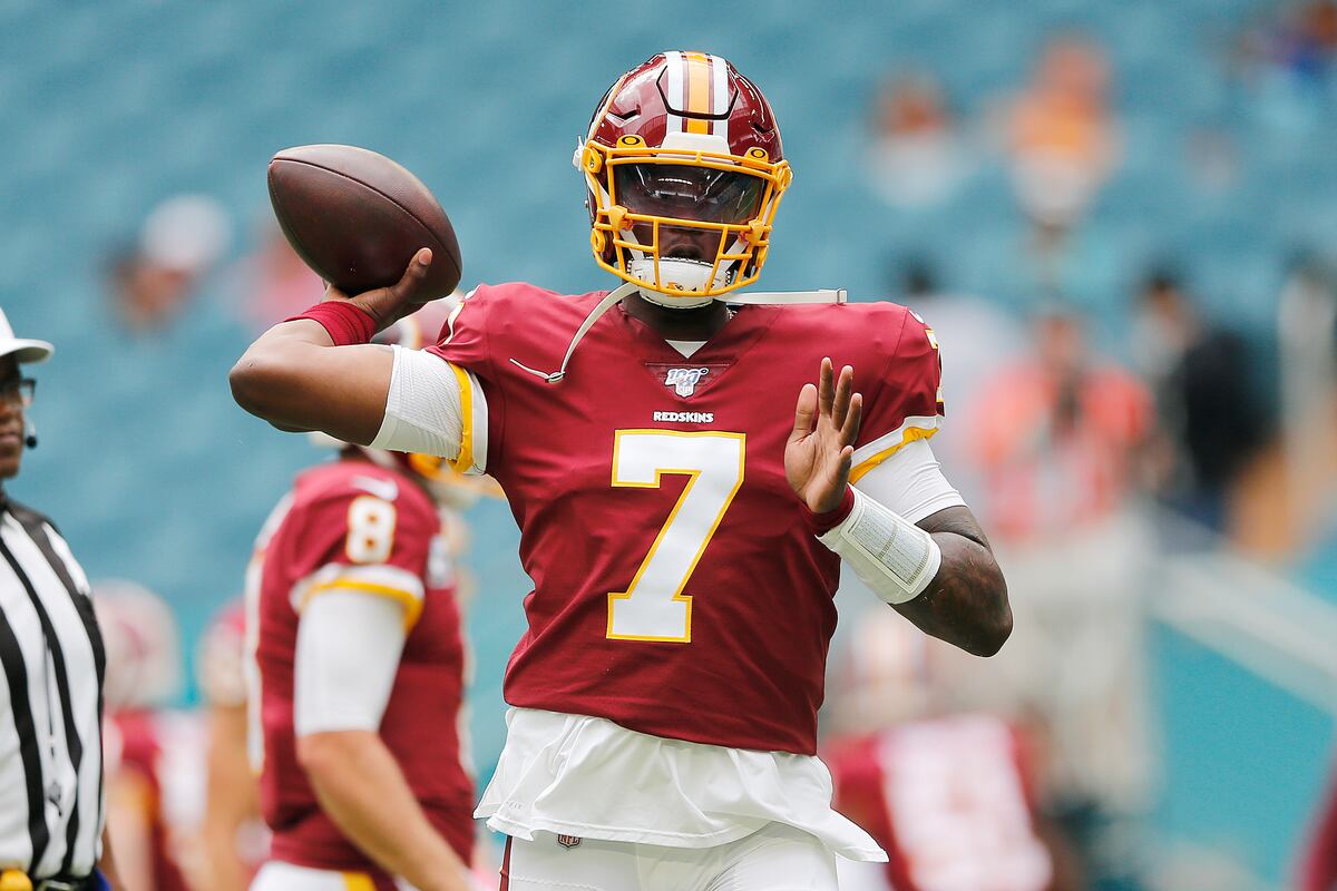Redskins' Dwayne Haskins to Make 1st Career Start vs. Bills with Case ...
