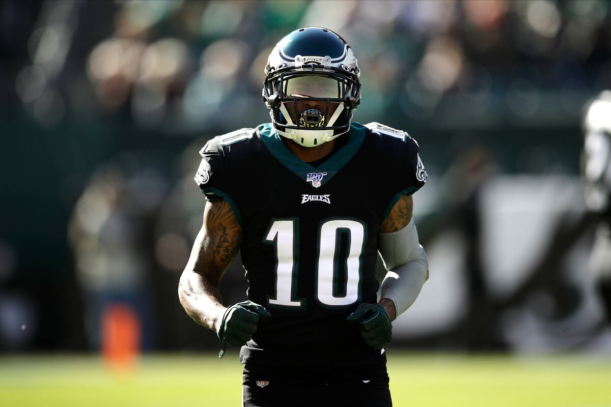Eagles' DeSean Jackson Undergoing Tests on Abdominal Injury After Exit ...