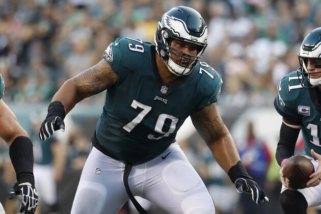 Brandon Brooks, Eagles Agree to Reported 4-Year, $54.2M Contract Extension