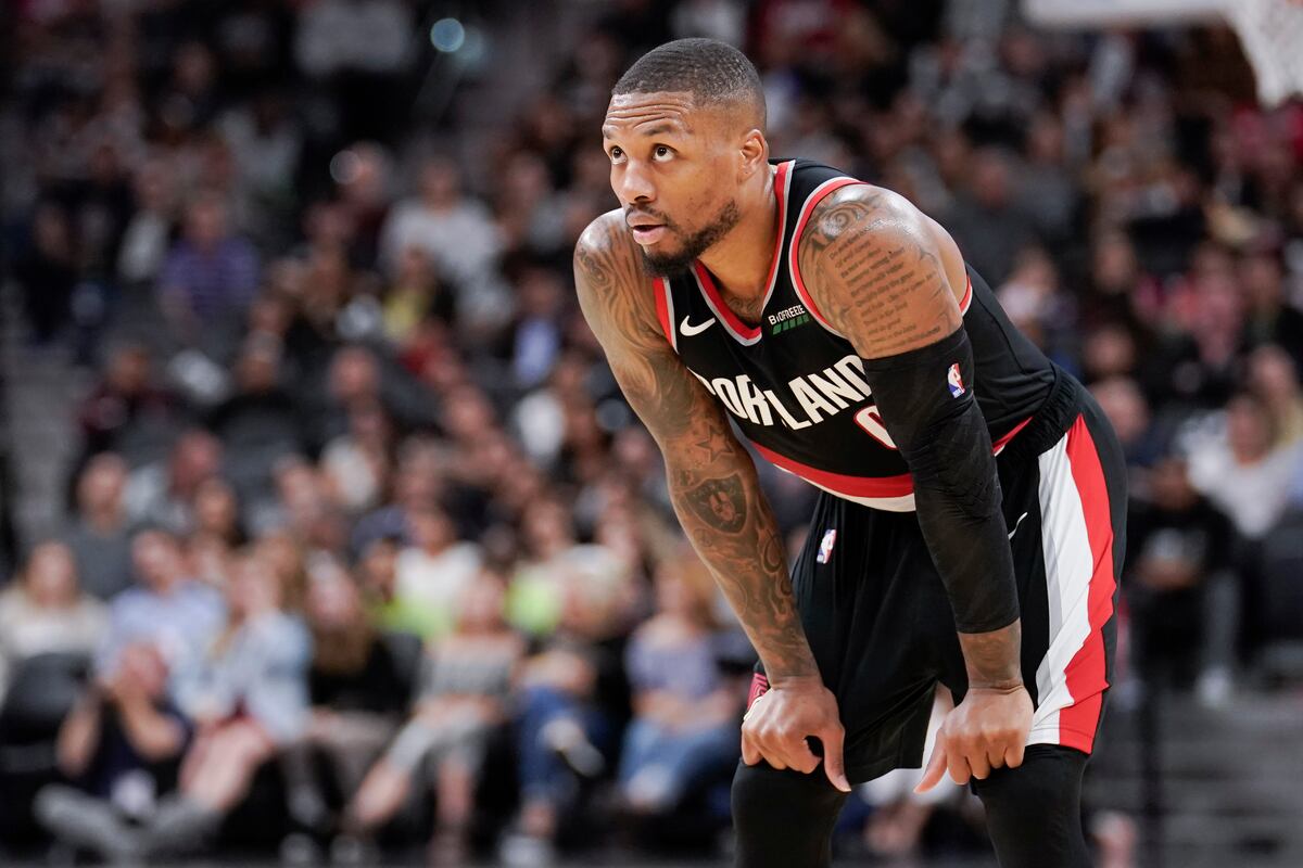 Trail Blazers' Damian Lillard out for 2020 NBA All-Star Game with Groin ...