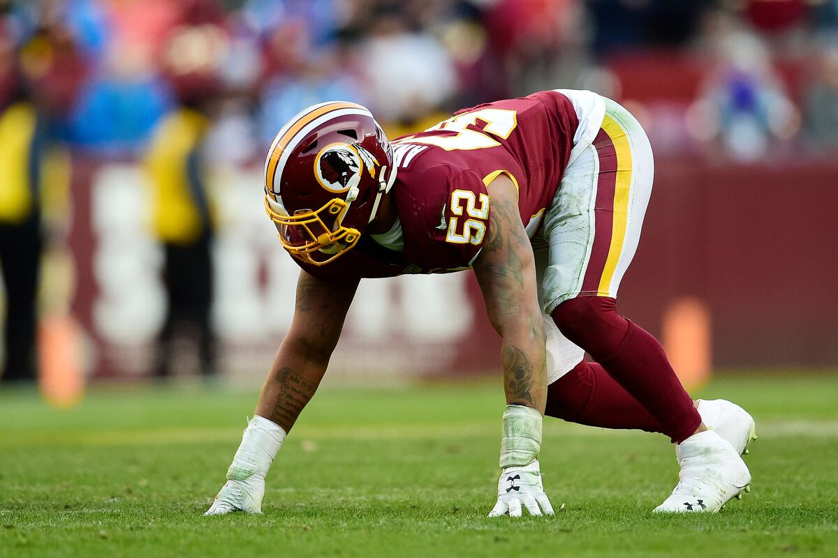 Redskins' Ryan Anderson Ejected for Helmet-to-Helmet Hit That Injured ...