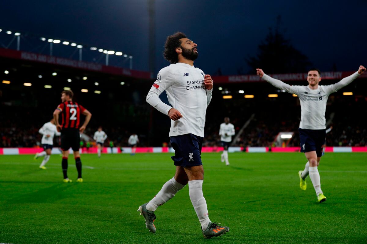 Mohamed Salah, Liverpool Breeze Past Bournemouth in Premier League ...
