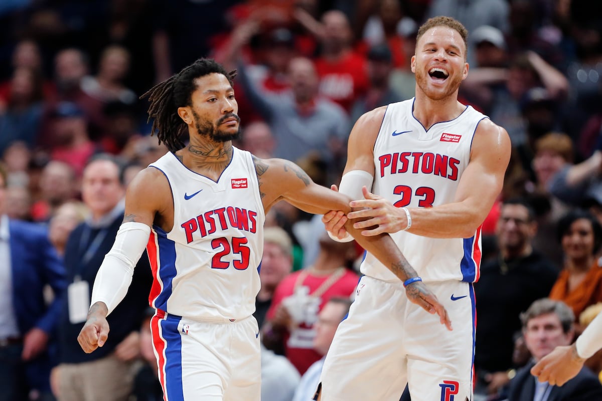 Pistons' Derrick Rose on Game-Winner vs. Pelicans: 'I'm Born to Do This ...
