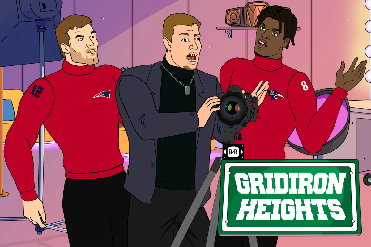 Gronk Is the Photographer for Playoff Picture Day | Gridiron Heights ...