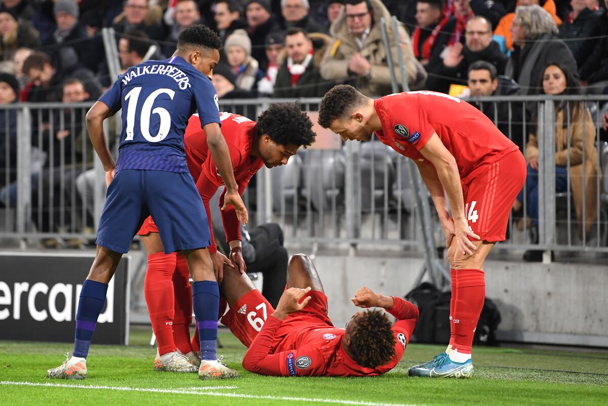 Bayern Munich Confirm Kingsley Coman Knee Injury; Return Date Unknown ...