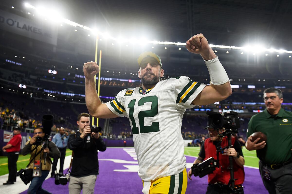 Aaron Rodgers Explains Why It Felt Great Winning NFC North at Vikings ...