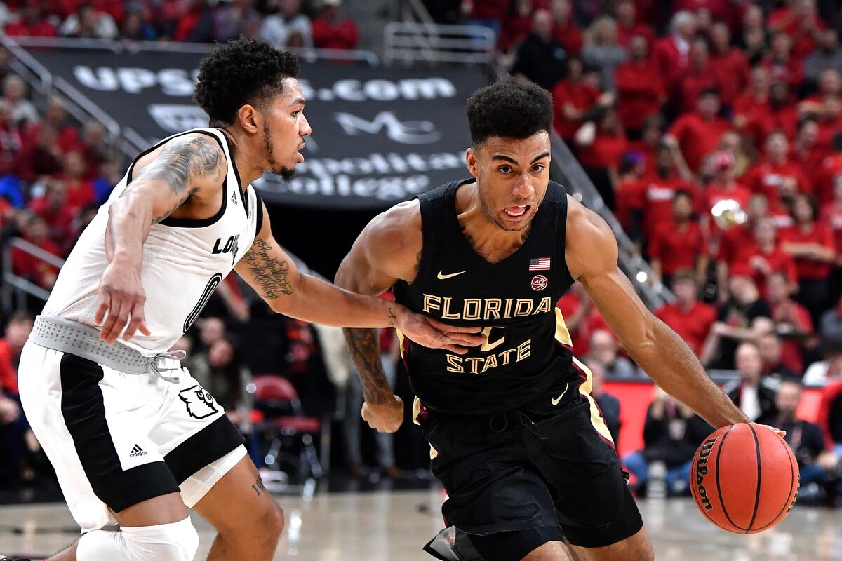 Trent Forrest Helps No. 18 FSU Upset Jordan Nwora, No. 7 Louisville ...
