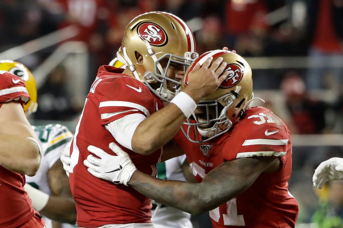 Raheem Mostert Breaks Colin Kaepernick's 49ers Postseason Rushing ...