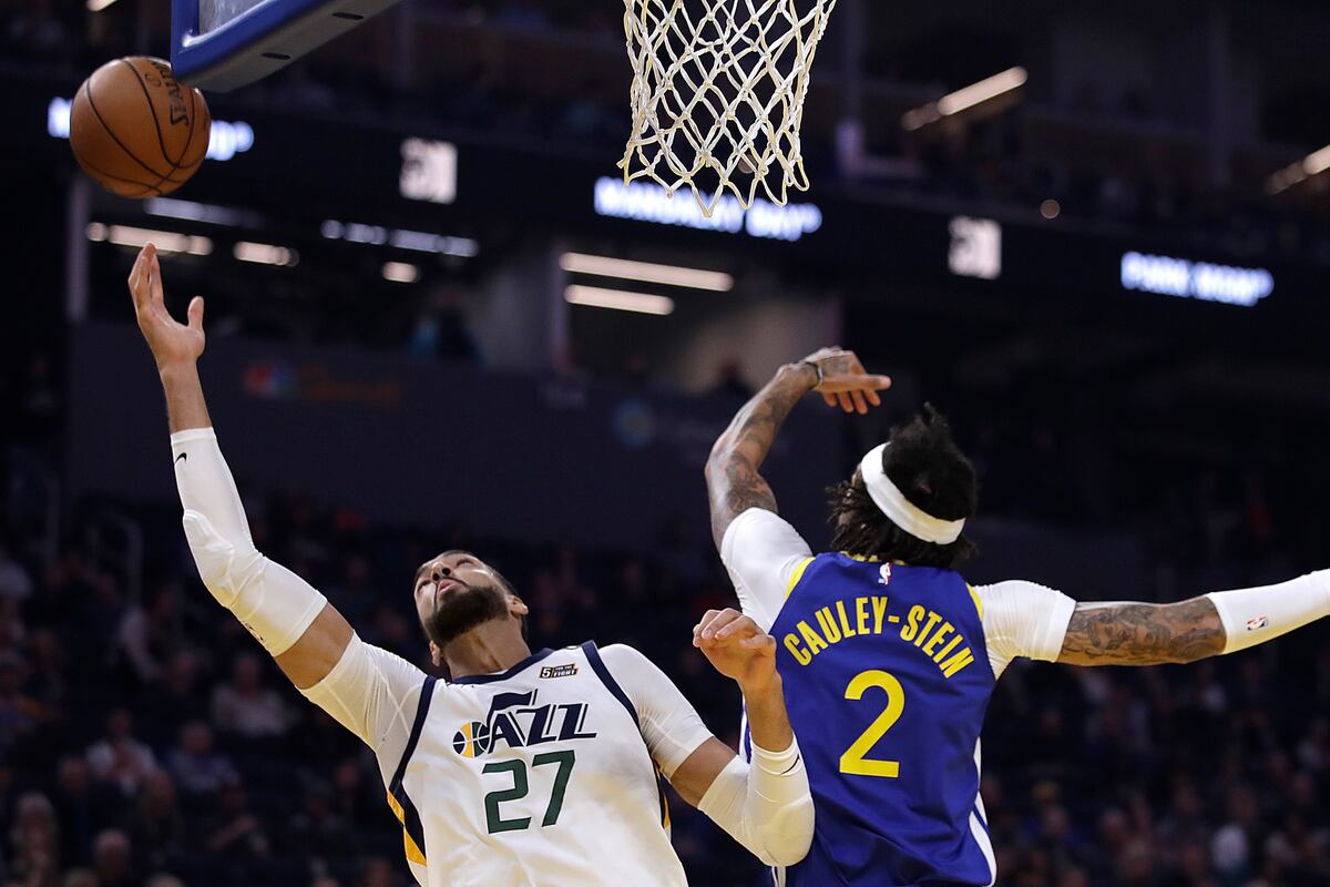 Rudy Gobert Outduels D'Angelo Russell as Jazz Cruise Past Slumping ...